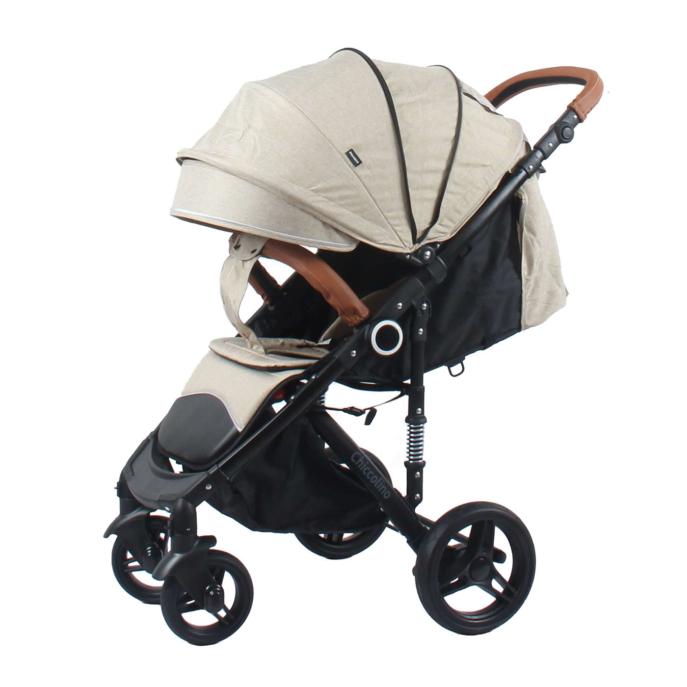 Прогулочная коляска Chiccolino Star Space (Beige) купить в Минске недорого